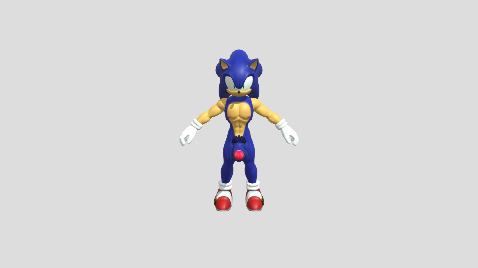 Buff Sonic - Download Free 3D model by 4571ab6b38e44c8bb0f2249c92469a ...