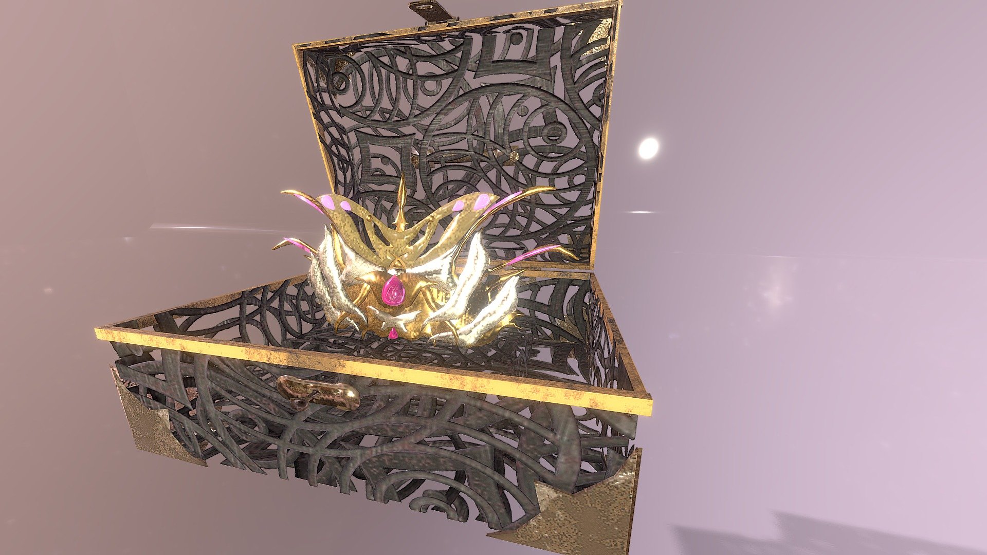 Crown - 3D model by yukaartapplenana (@yukaart) [e61960f] - Sketchfab