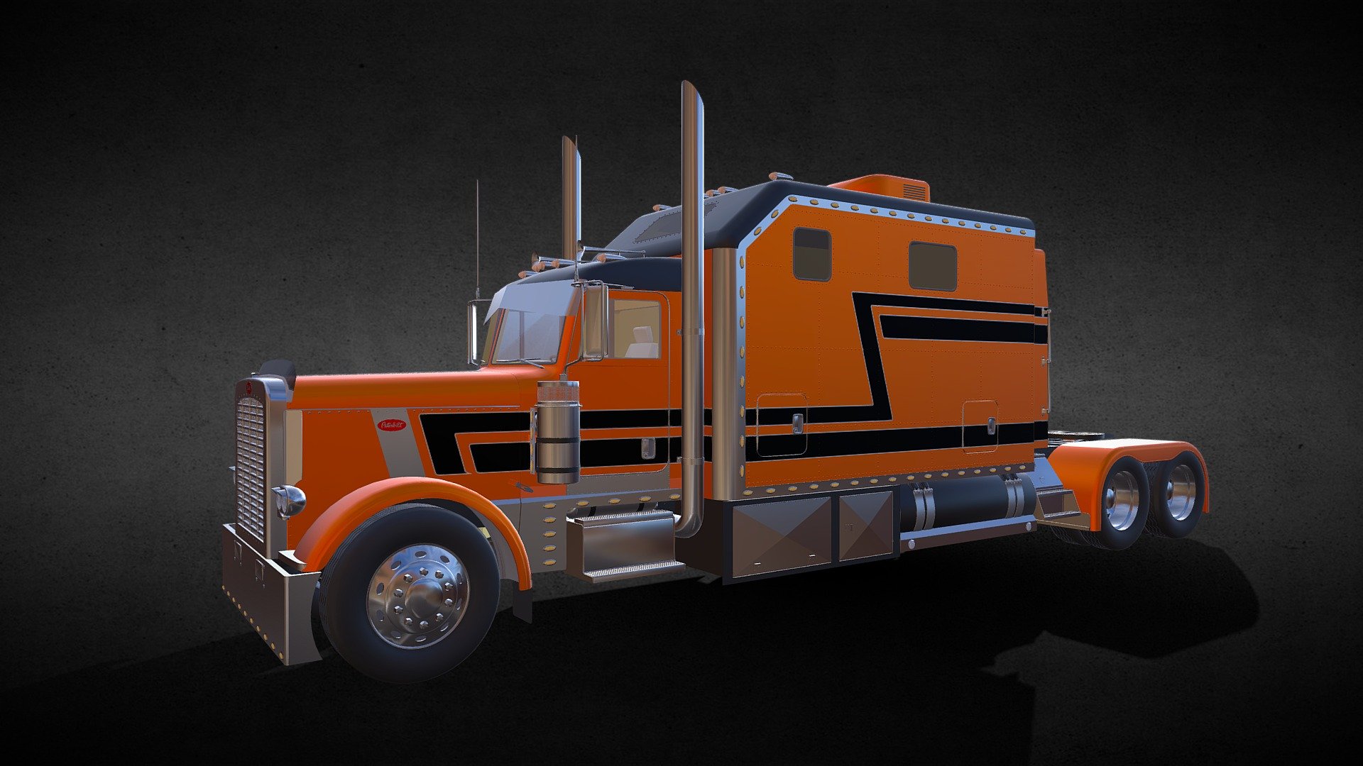 Peterbilt 388 ARI 156 - 3D model by bansheewoj [e61a1a5] - Sketchfab