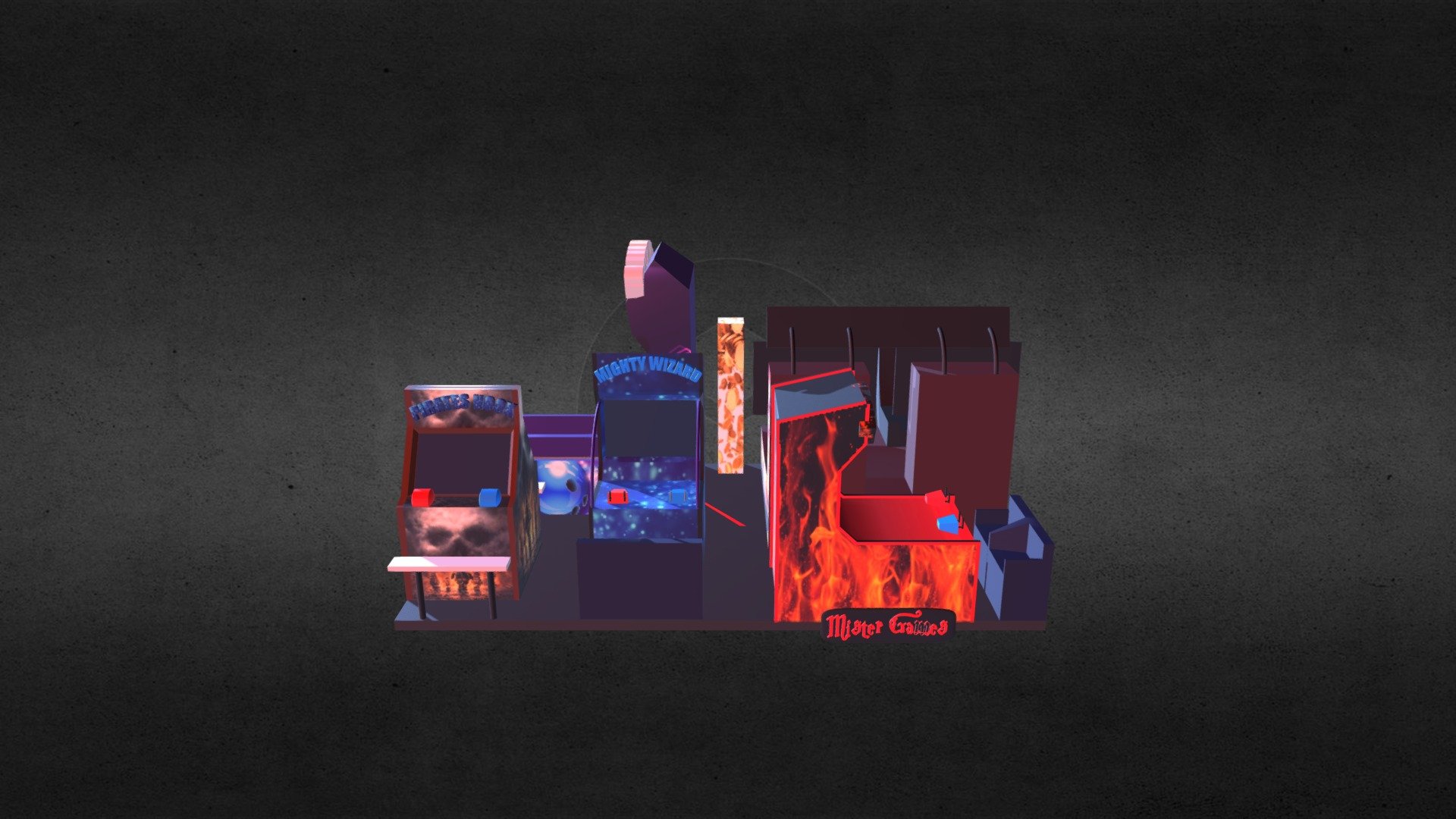Mr Game - 3D model by ilcrocodile [e61aa8f] - Sketchfab