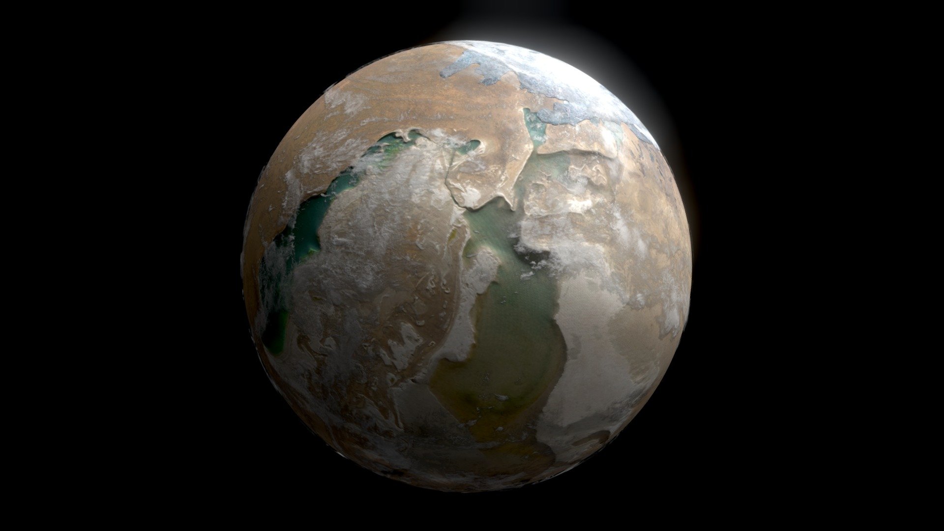 PBR Barren Planet 7 - Buy Royalty Free 3D model by northlogic ...