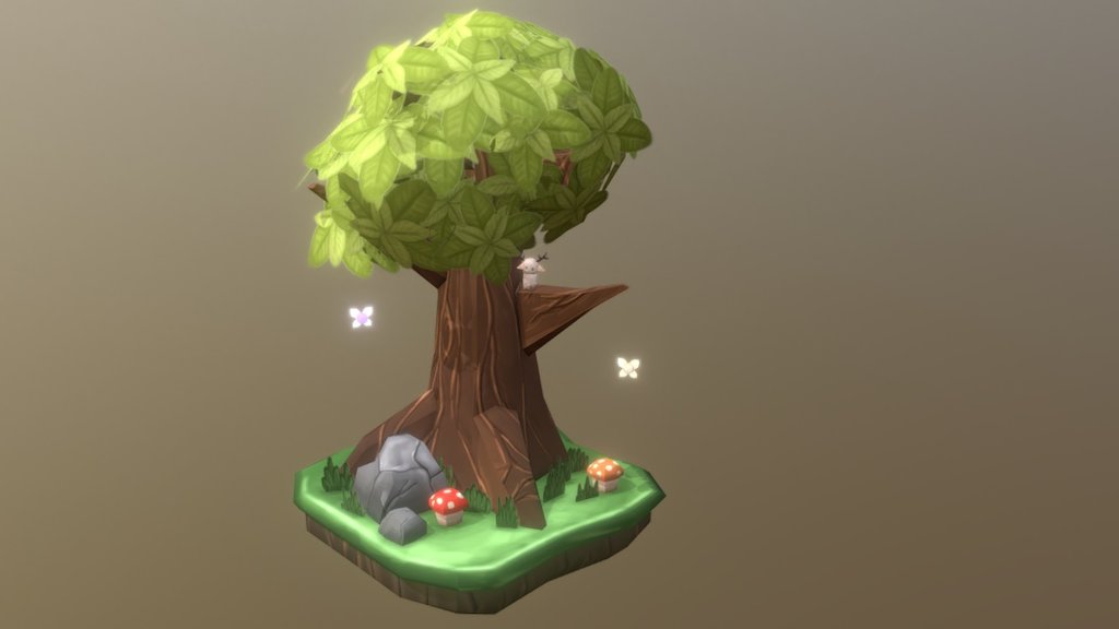 Small forest - 3D model by NKuil [e61b929] - Sketchfab
