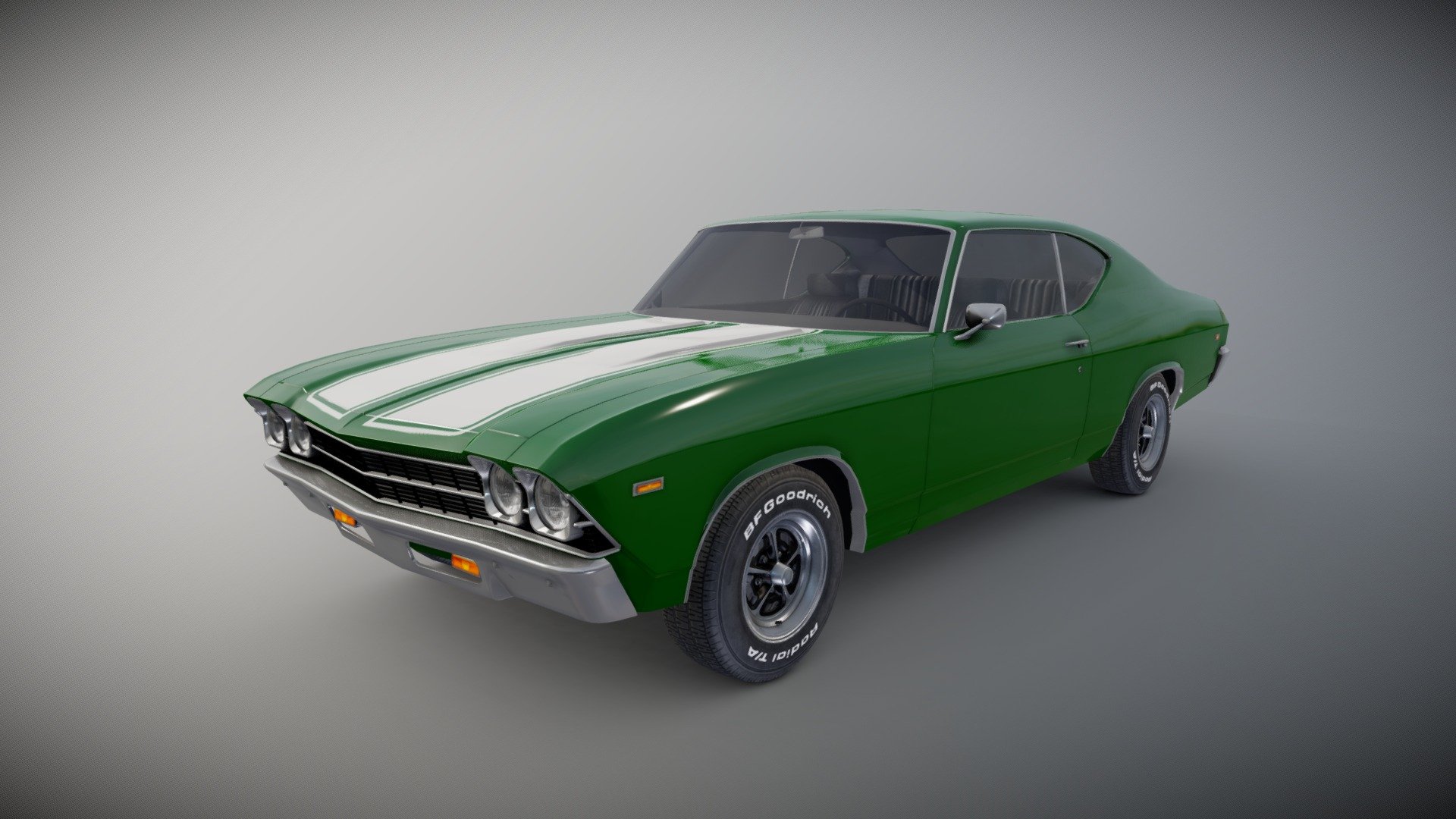 70s american coupe - Buy Royalty Free 3D model by Veaceslav Condraciuc ...