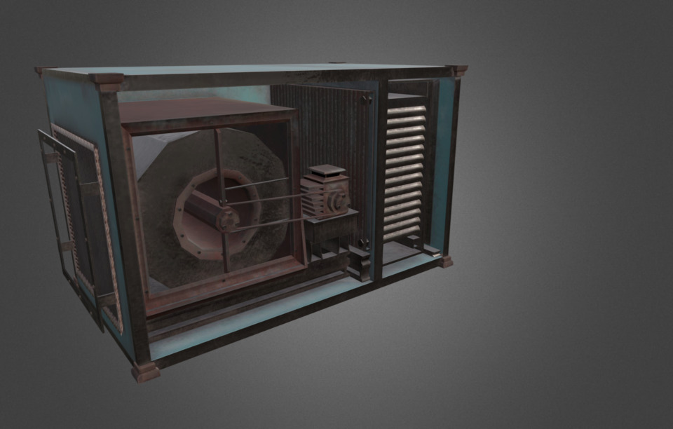 Dry Scrubber - 3D model by Kim MacNeil (@dreamsin3d) [e61be6b] - Sketchfab