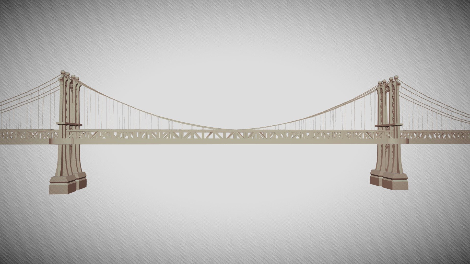 Manhattan Bridge - 3D model by jwlibre [e61c8ec] - Sketchfab