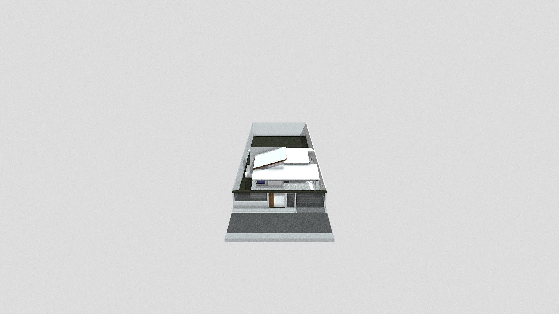 PROJETO ALBERTO & JAQUELINE PREFEITURA rvt - Vis - 3D model by ...