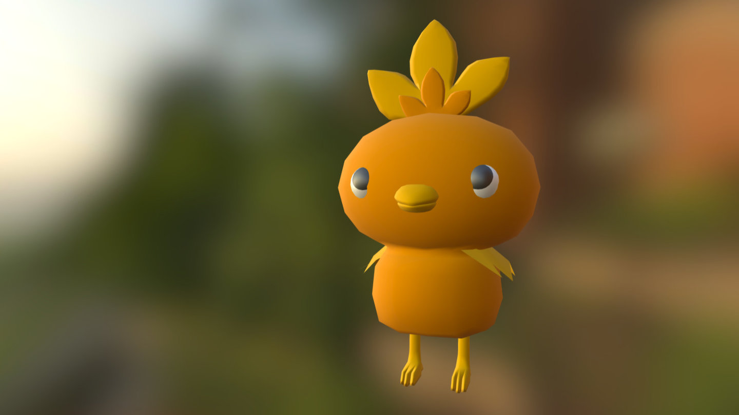 Pokemon Torchic - Download Free 3D model by Andres Zuluaga (@afzmtm ...