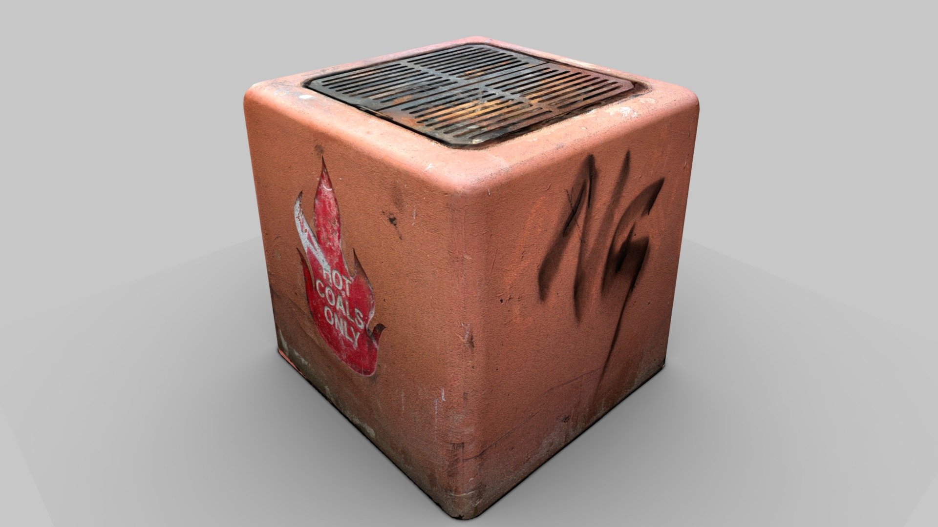 Park Grill scan LOWPOLY - Download Free 3D model by EvanLegrand ...