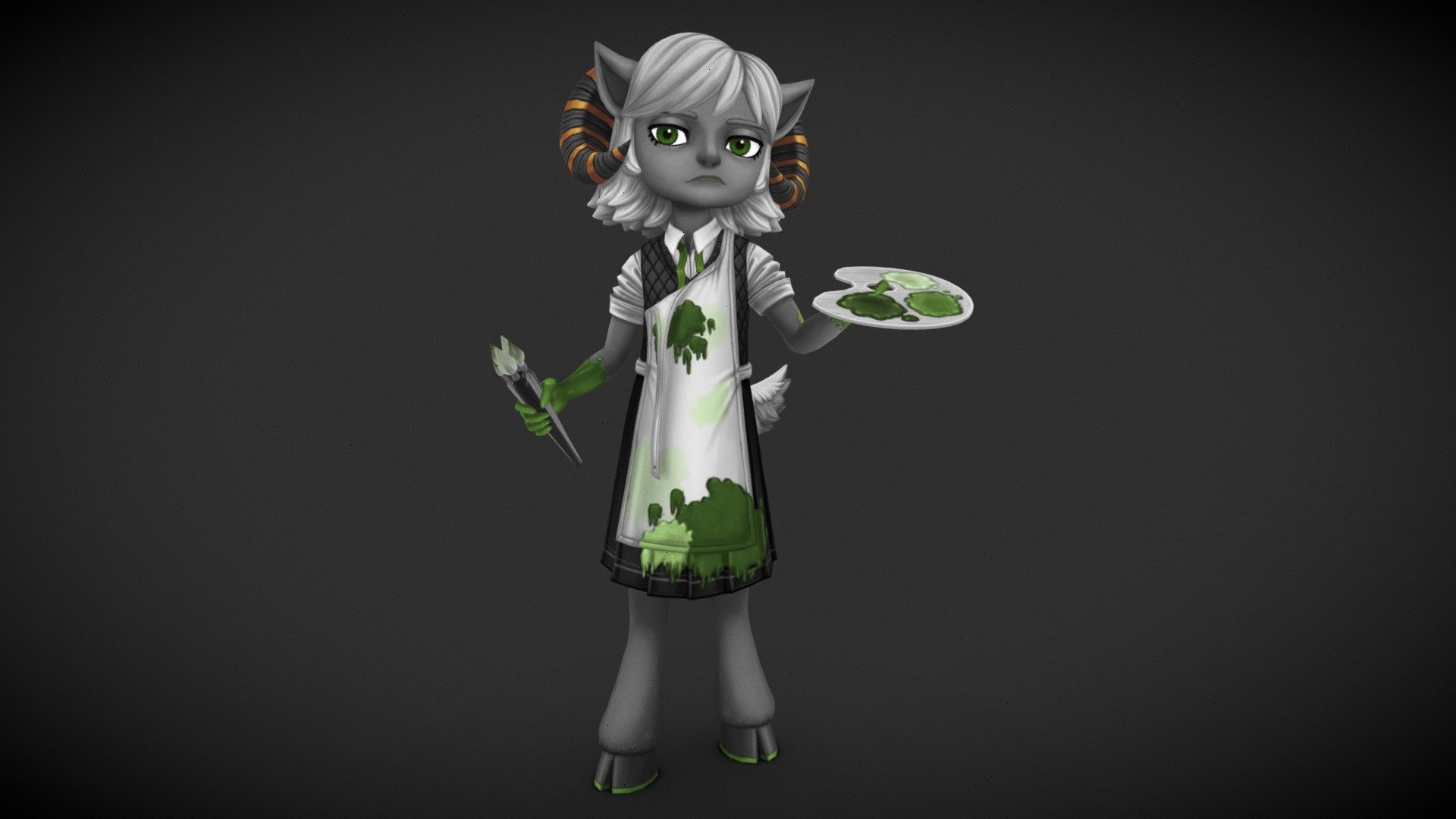 Lydia Cabrera - 3D model by inkrose [e620946] - Sketchfab