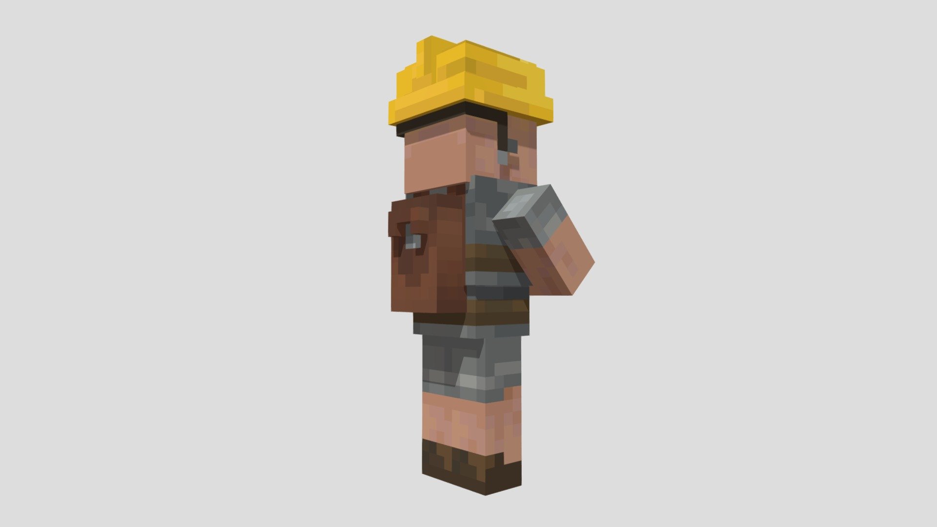 Miner - 3D model by blockking [e62102b] - Sketchfab