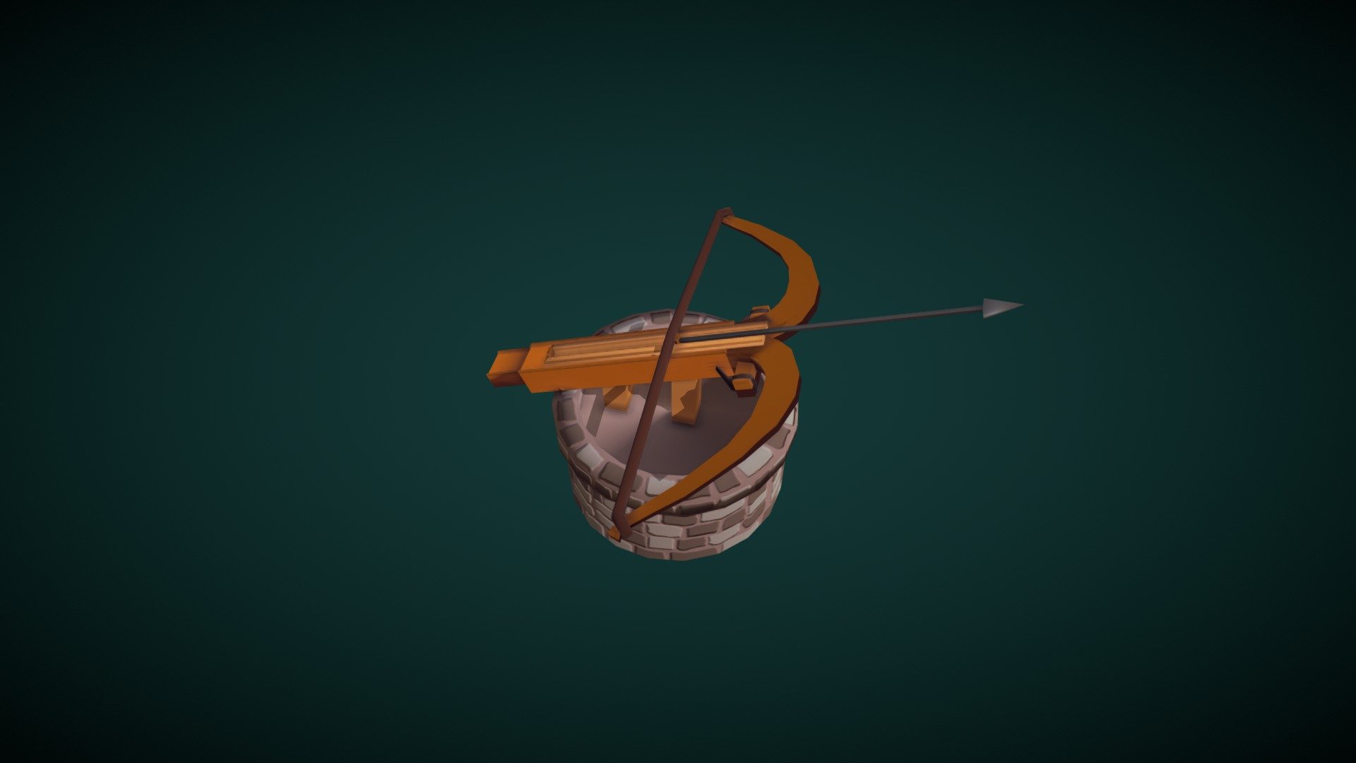 Animated Crossbow - 3D model by melaniecee (@melaniecech) [e621b63 ...