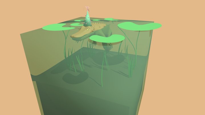 Alligator 3D models - Sketchfab