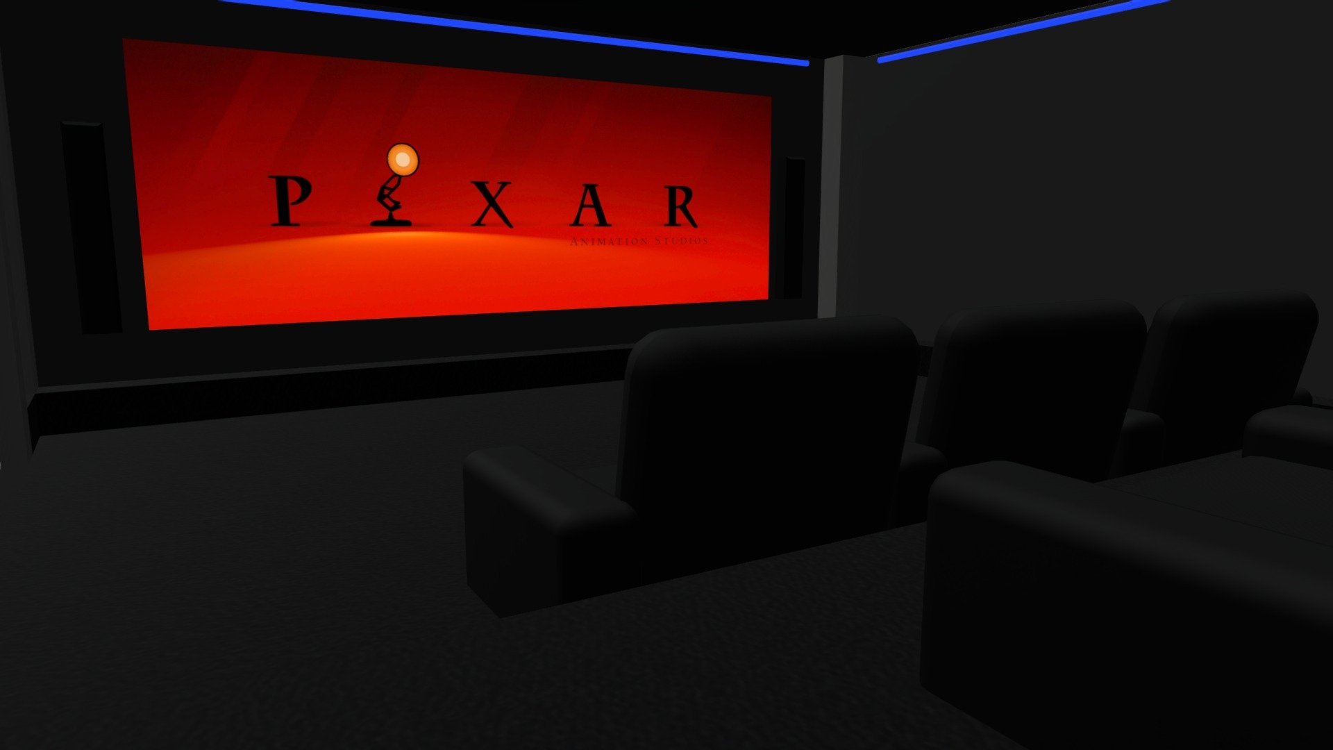 Home Cinema Model - 3D model by _j.did (@j.did) [e62314d] - Sketchfab