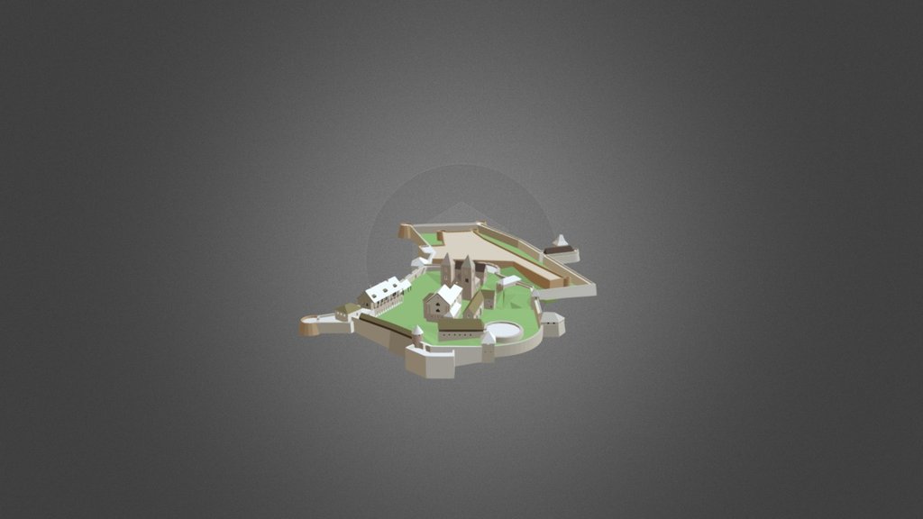 Egri Vár - 3D model by freeta [e6232ff] - Sketchfab
