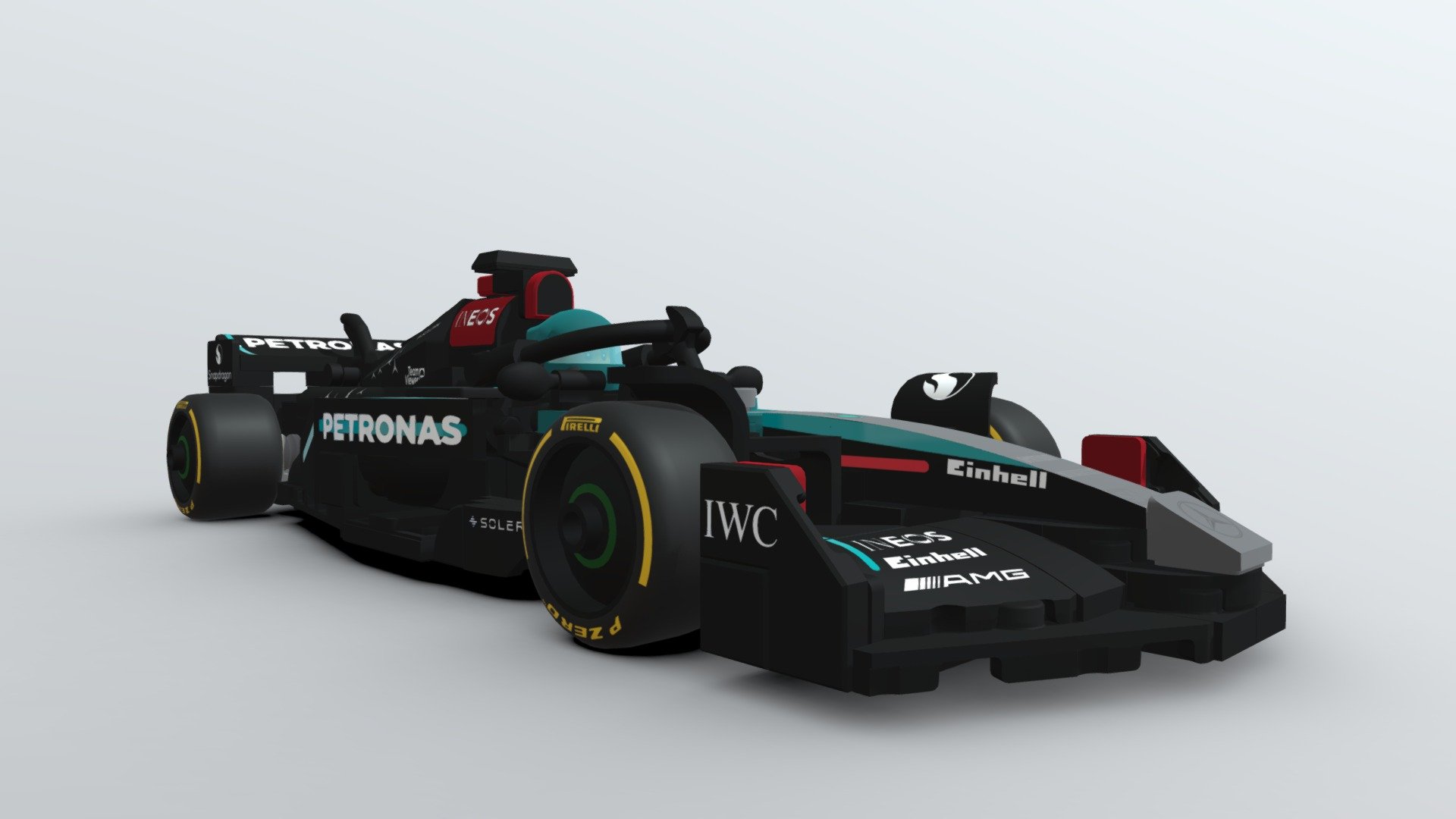 F1 2024 LEGO Mercedes W15 - Download Free 3D model by Matt3Dcrap ...
