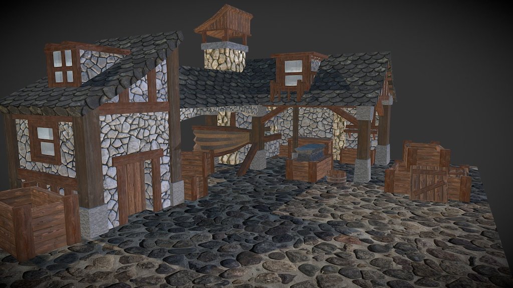 Small Forge - 3D model by DeKlerkDaz [e623fc8] - Sketchfab
