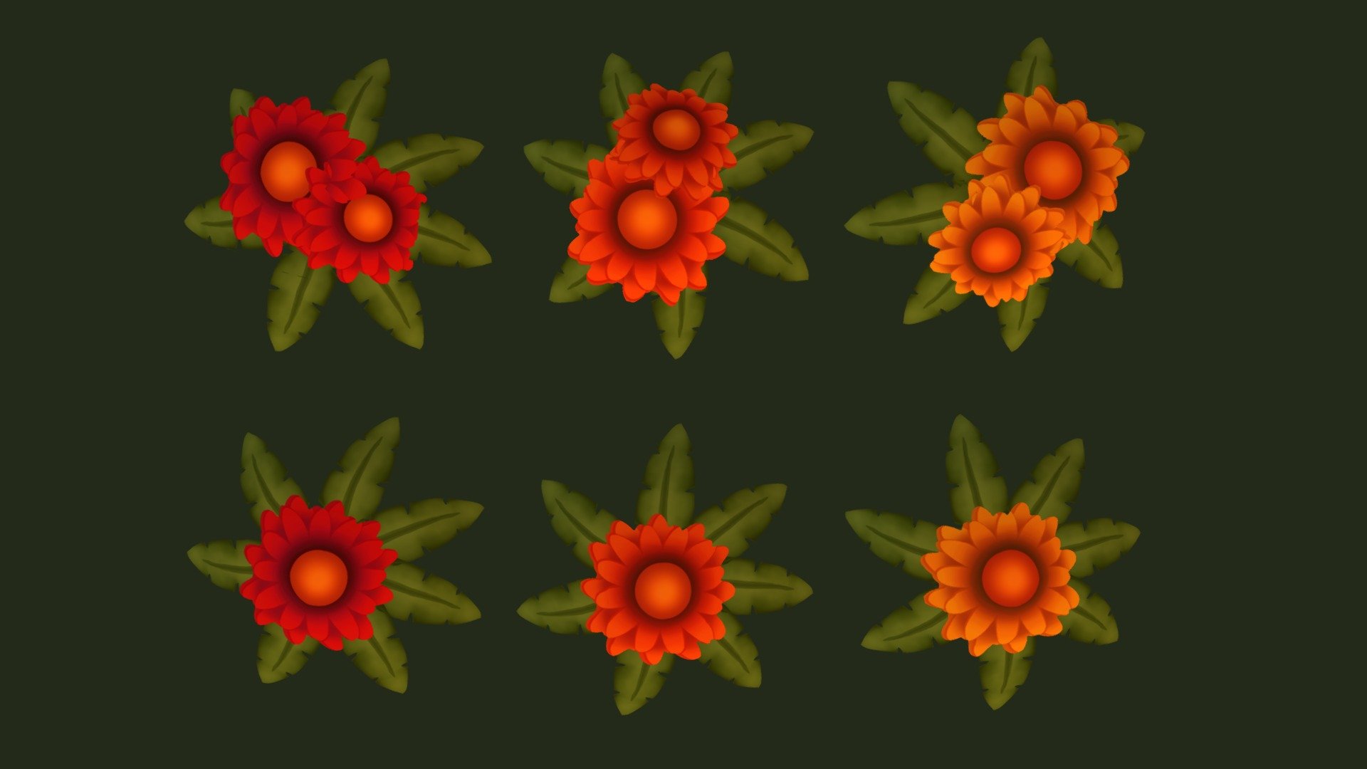 Flowers - 3D model by Jasmine Streatfield (@JStreatfield) [e624618 ...