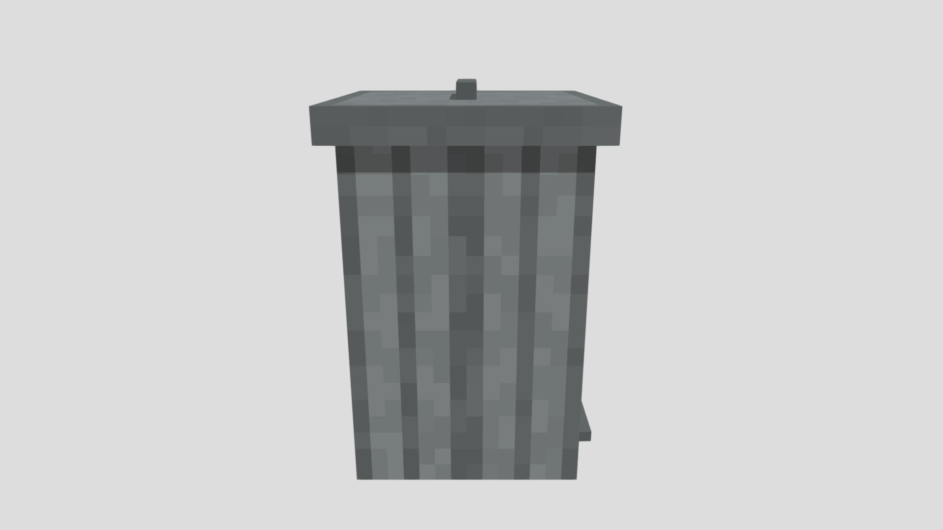 Trash Bin - 3D model by MeL3git [e6249d0] - Sketchfab