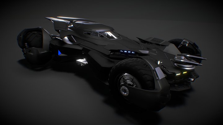 Batmobile-car-3d-batman-vehicle 3D models - Sketchfab