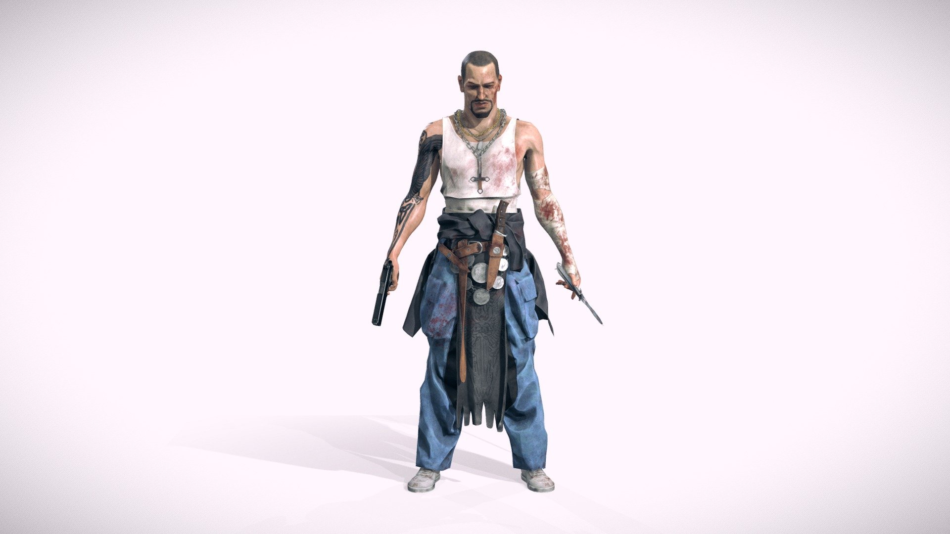 Medieval: Back and Forth | Game Character - 3D model by GarretKid ...