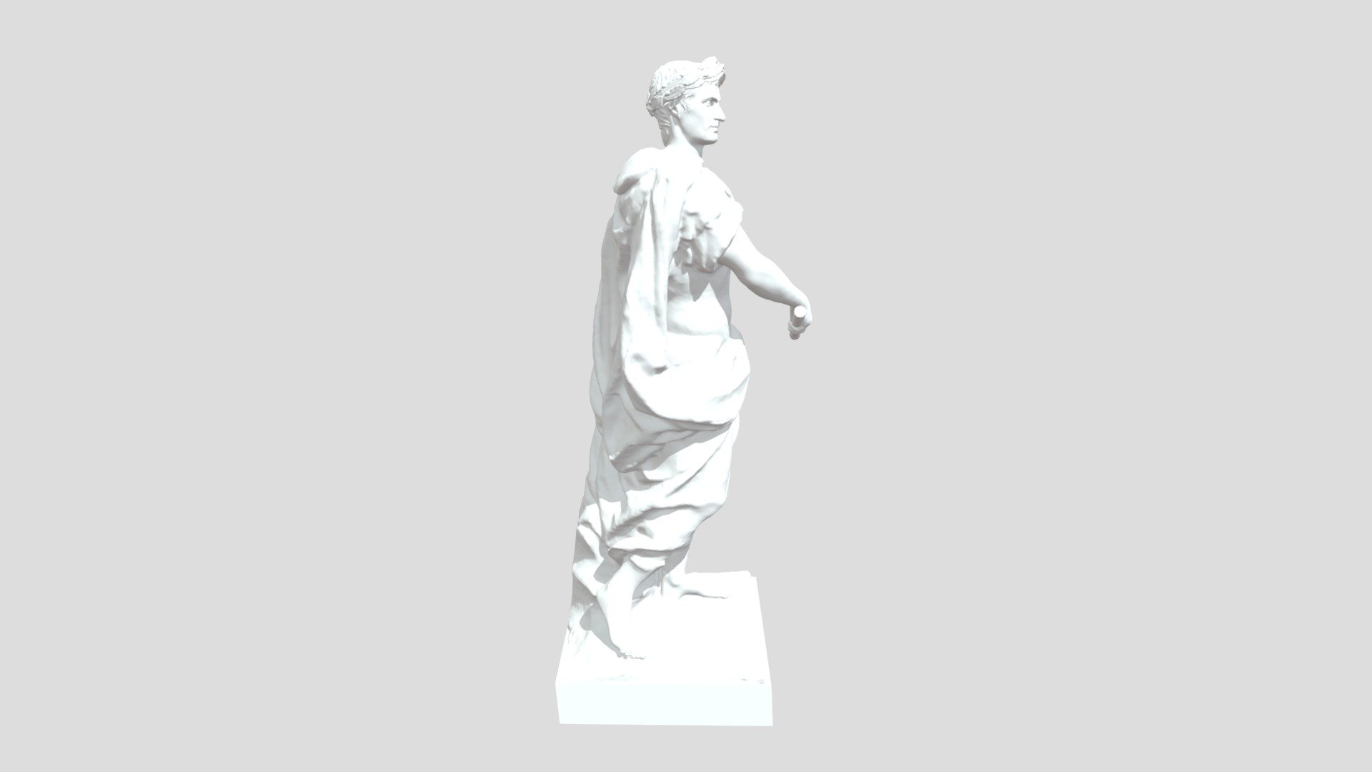 Julius Caesar statue - 3D model by 32smackaroons [e626950] - Sketchfab