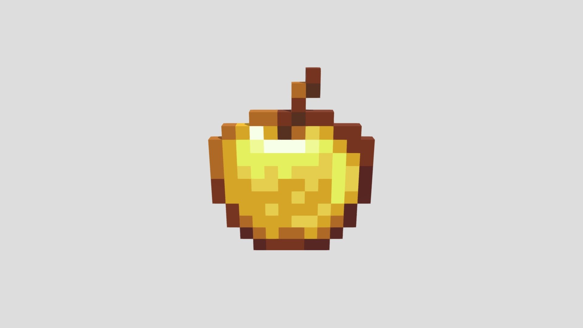 Golden apple - Download Free 3D model by novvaas (@GoodGirlsSwall0w ...