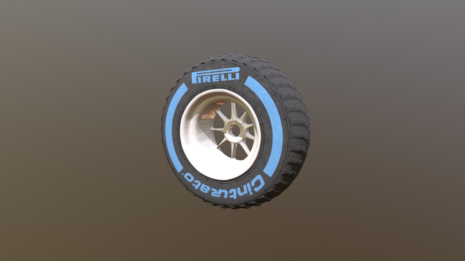 F1 tyre - 3D model by MBuono [e6278e6] - Sketchfab