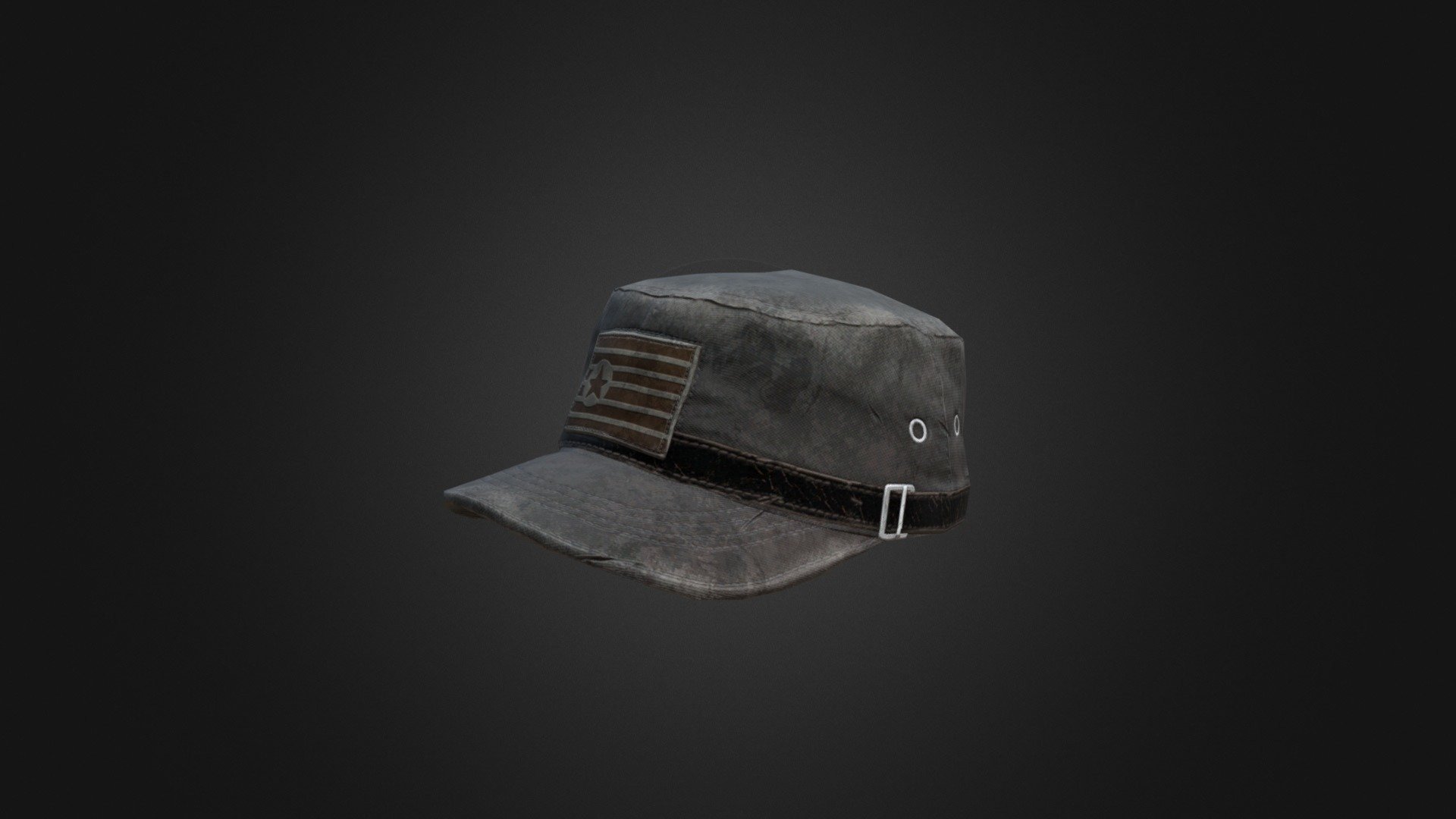 Patrol Cap (Gray) | PUBG - 3D model by pubgitems.info (@pubgitems.pro ...
