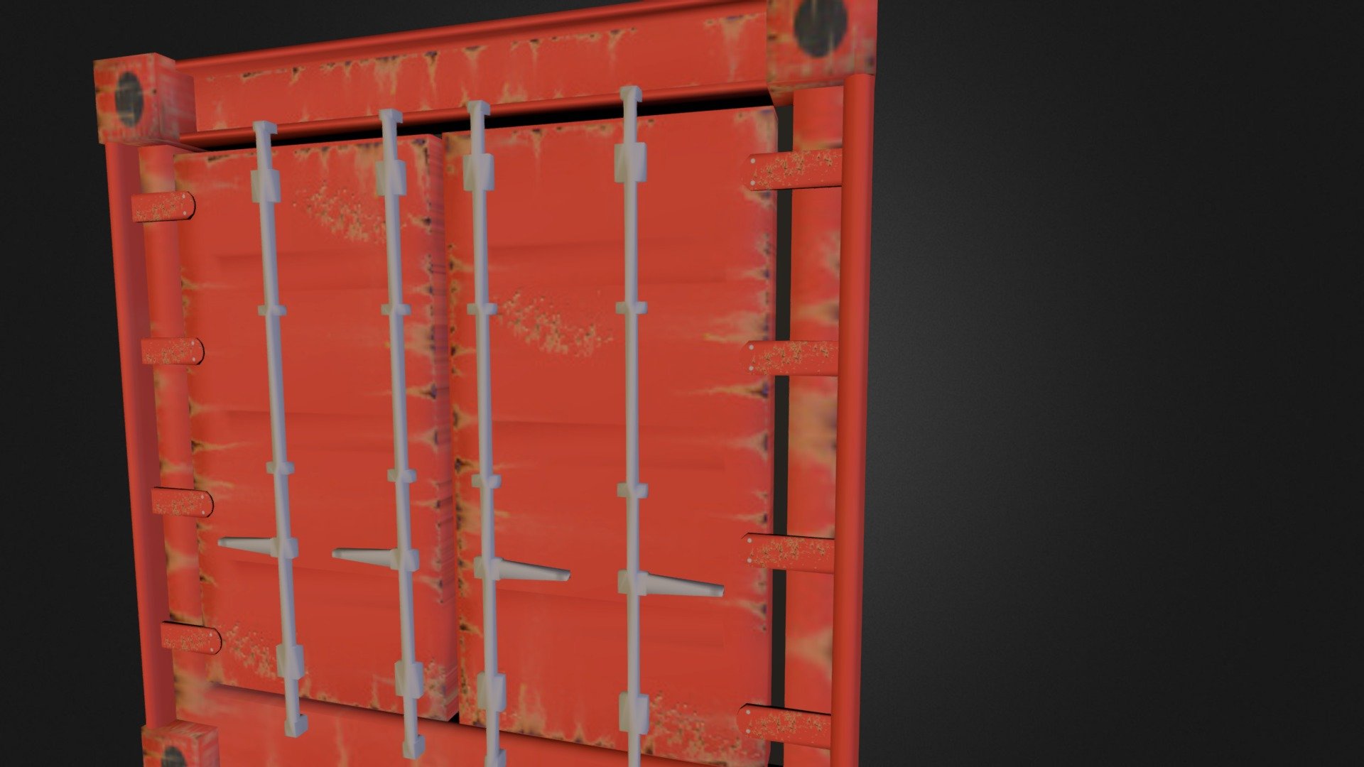 Low Poly Container - 3D model by TijmenvandenBan (@ban1200) [e629cd0 ...