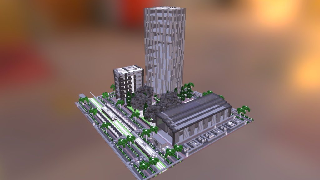 Office Block - 3D model by nohman_2001 [e629e8d] - Sketchfab