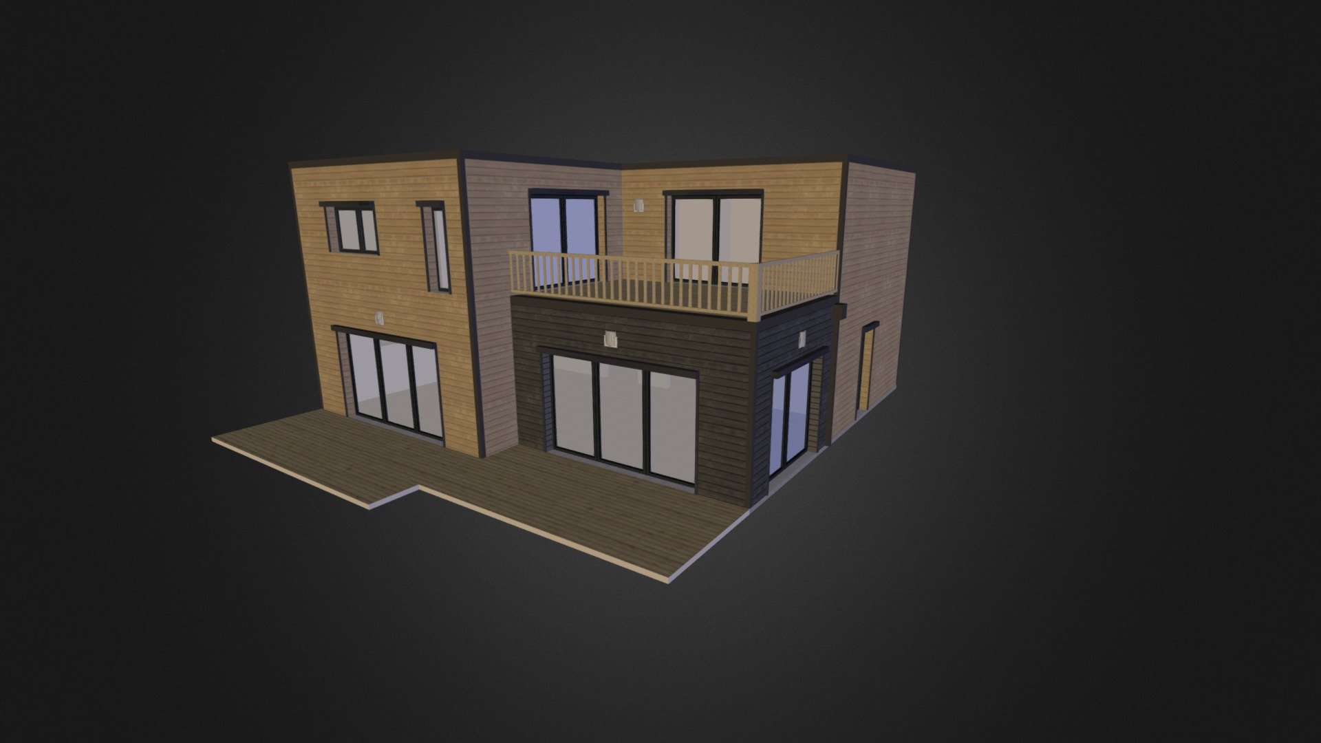 Cubique 169m² - 3D model by MatthieuStawik [e629faf] - Sketchfab