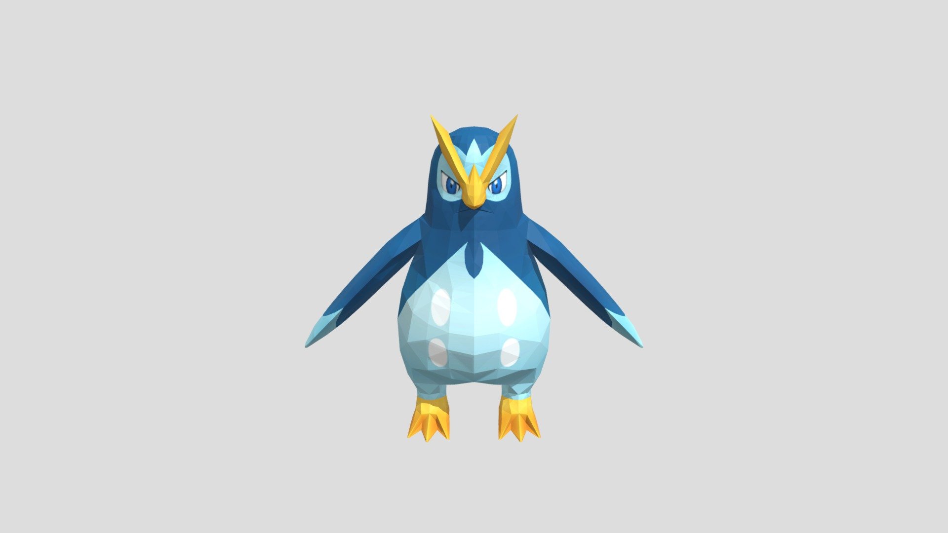 Prinplup - Download Free 3D model by nguyenlouis32 [e62b8cf] - Sketchfab
