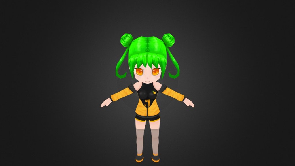 Mikan - 3D model by indra tanry (@indratanry) [e62c547] - Sketchfab