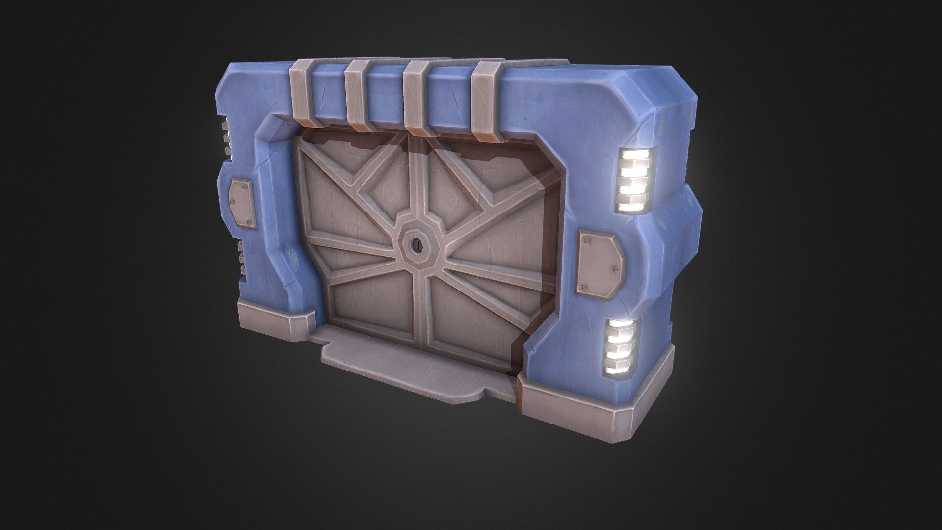 Boss Door Beta - 3D model by Graham (@graham3d) [e62d06c] - Sketchfab