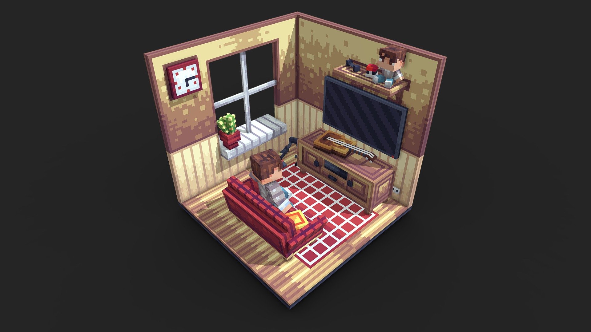 [ MODEL ] Room - 3D model by APYG [e62de75] - Sketchfab
