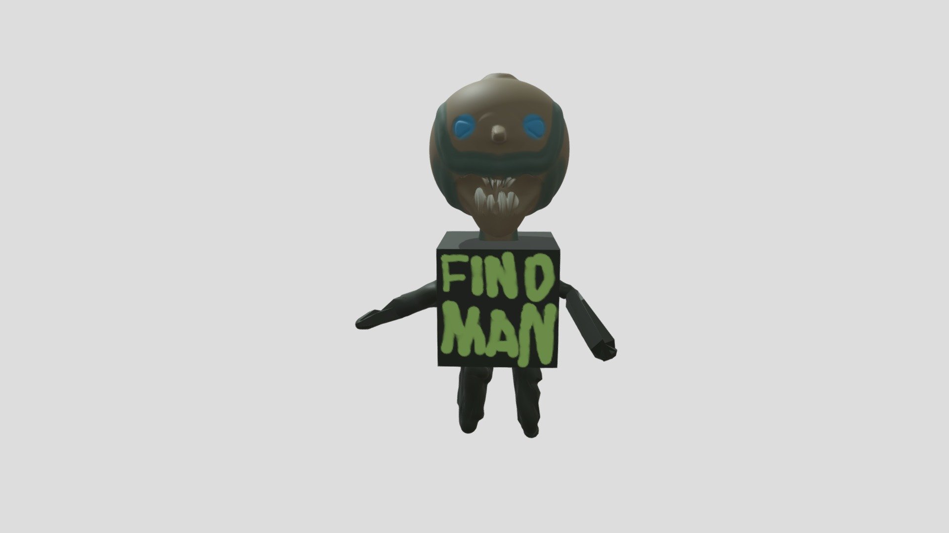 Fino Man - Download Free 3D model by itsjustmelon123459 [e62e2a0 ...