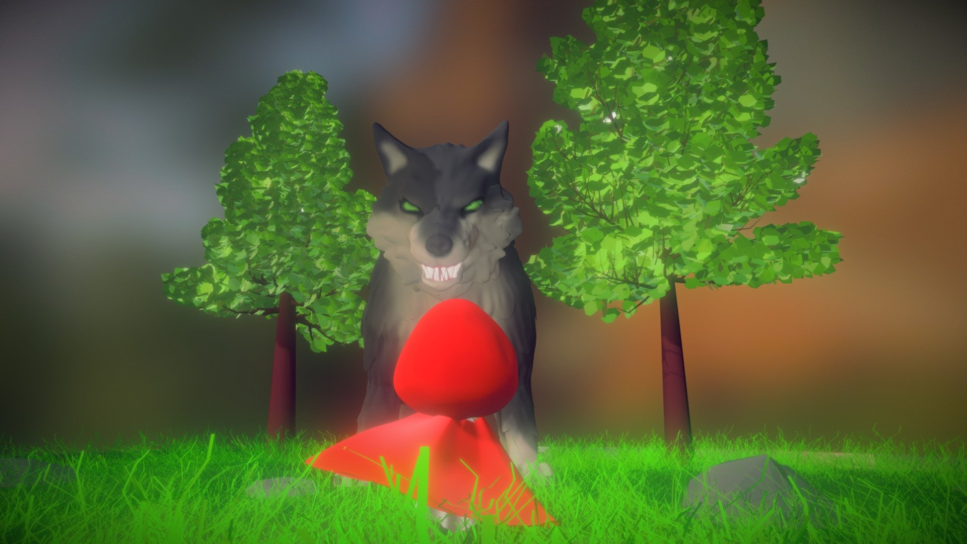 Red Riding Hood - 3D model by Brosif (@LentzMarseill) [e62f32c] - Sketchfab