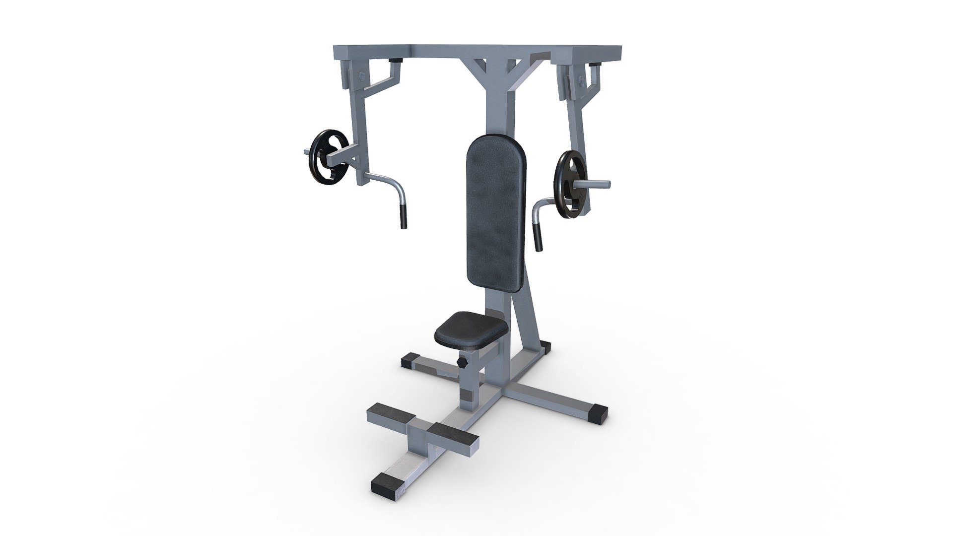 Chest Press Machine - Buy Royalty Free 3D model by Elvair Lima (@elvair ...