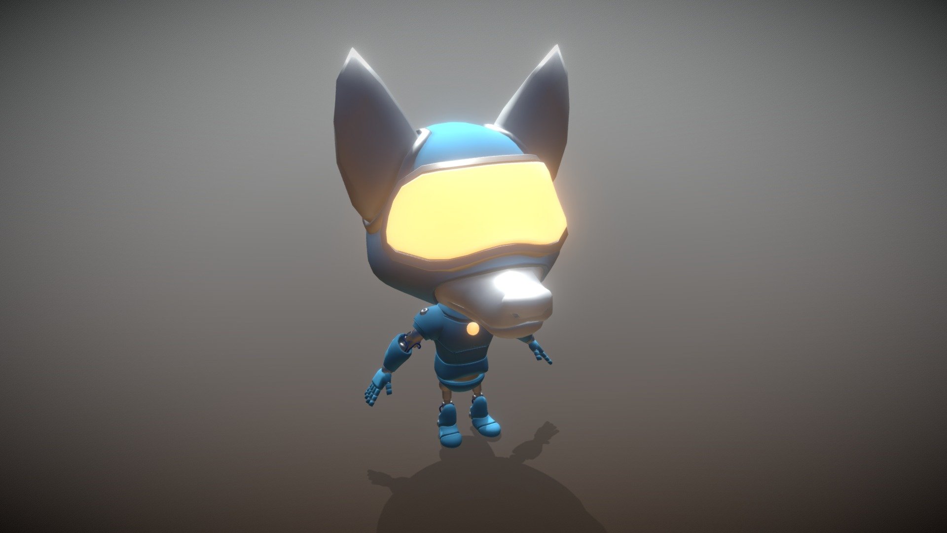 Fox robto - Download Free 3D model by shaad.paint [e6313fc] - Sketchfab
