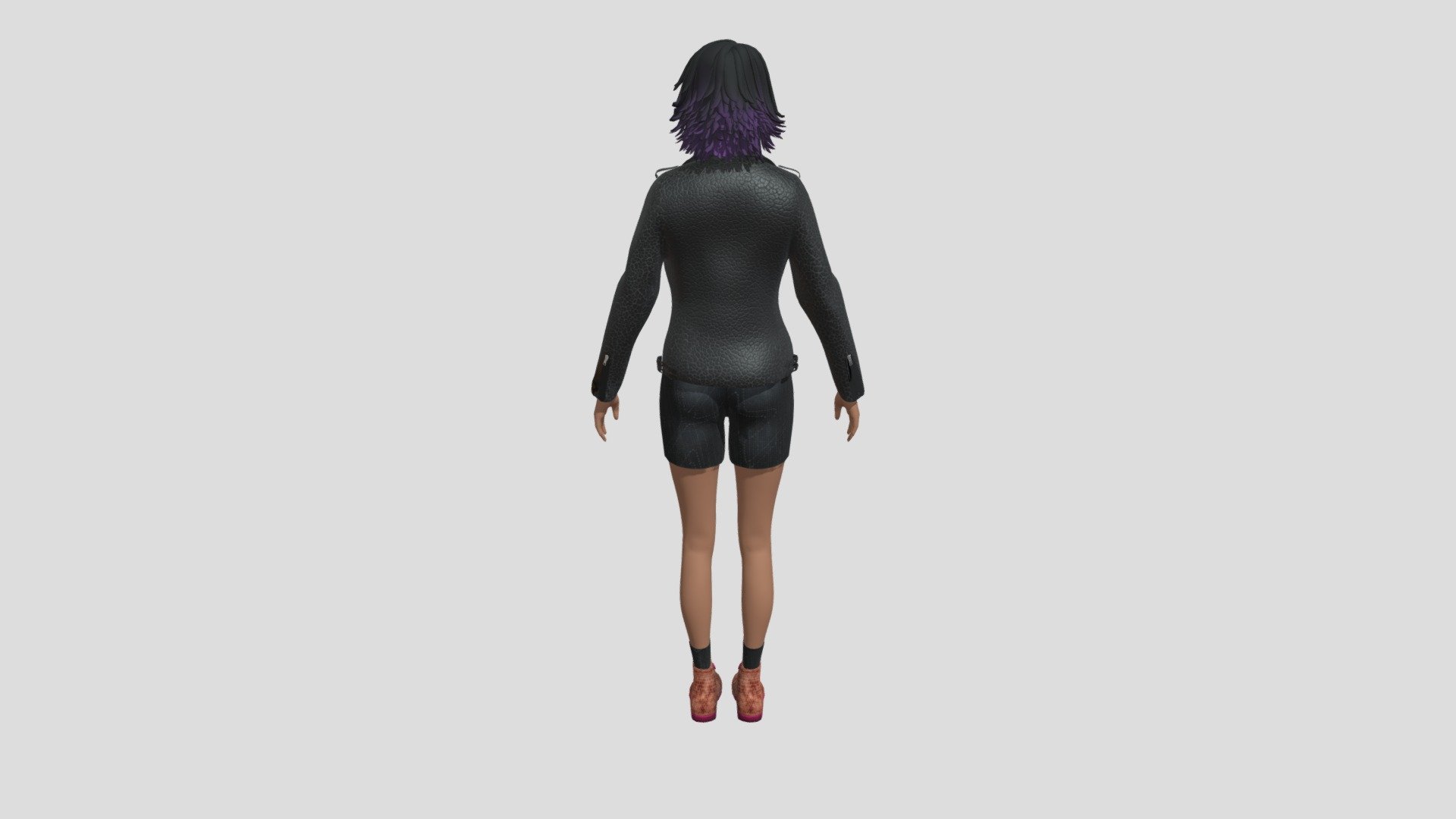 Black Female Model - 3D model by m.sadiq21 [e6319eb] - Sketchfab