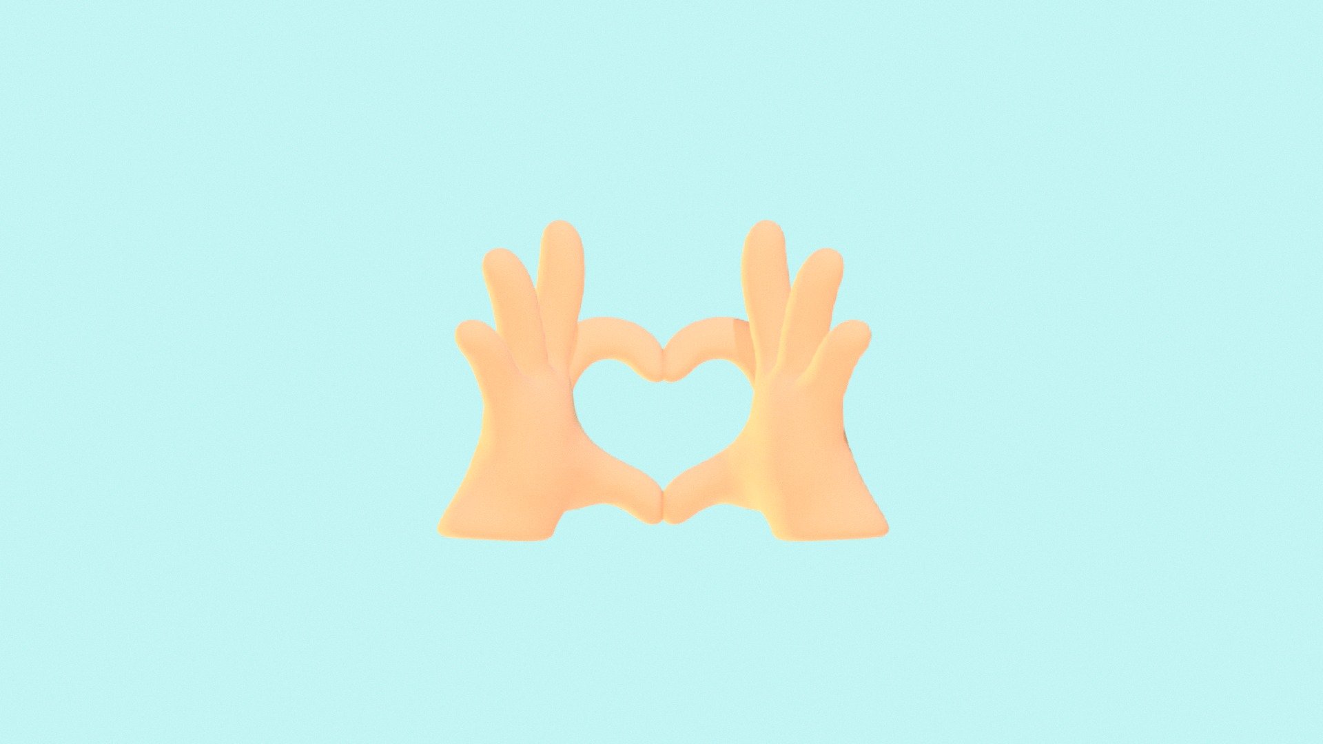Heart Hands - Buy Royalty Free 3D model by CzernO (@czernobog) [e6337d6 ...