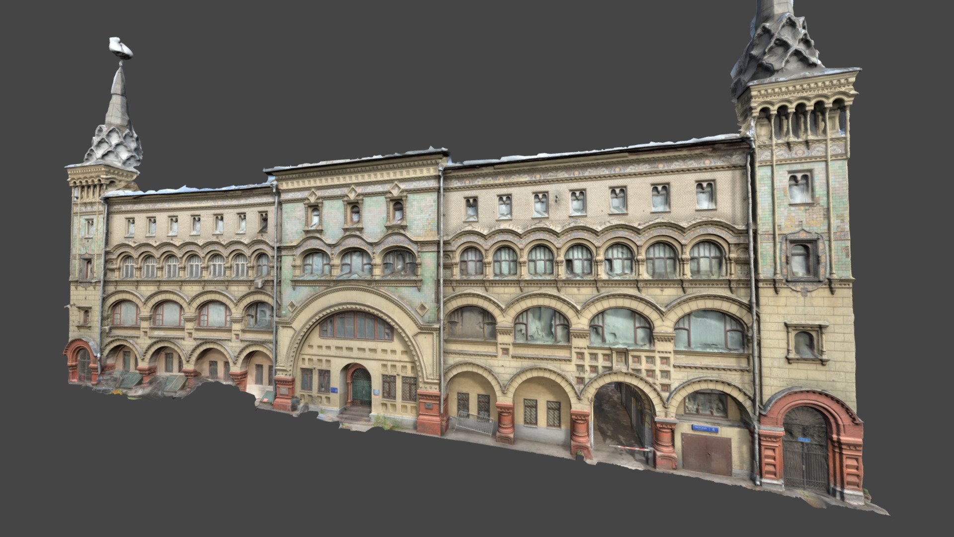 Raw Scan Savvinsky Compound Moscow - 3D model by martinwaters [e639ad6 ...