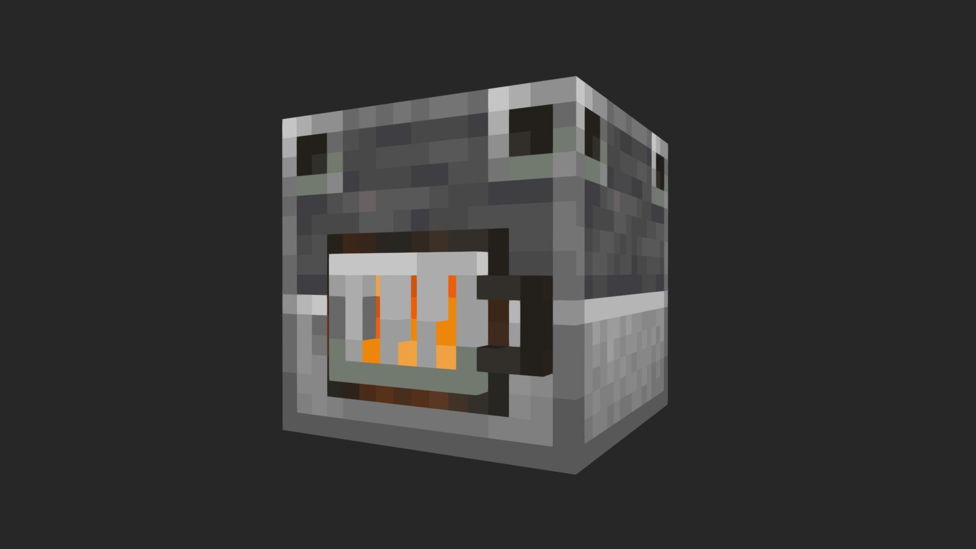 Blast Furnace On - Model Minecraft - 3D model by Lyv Moon (@LyvMoon ...