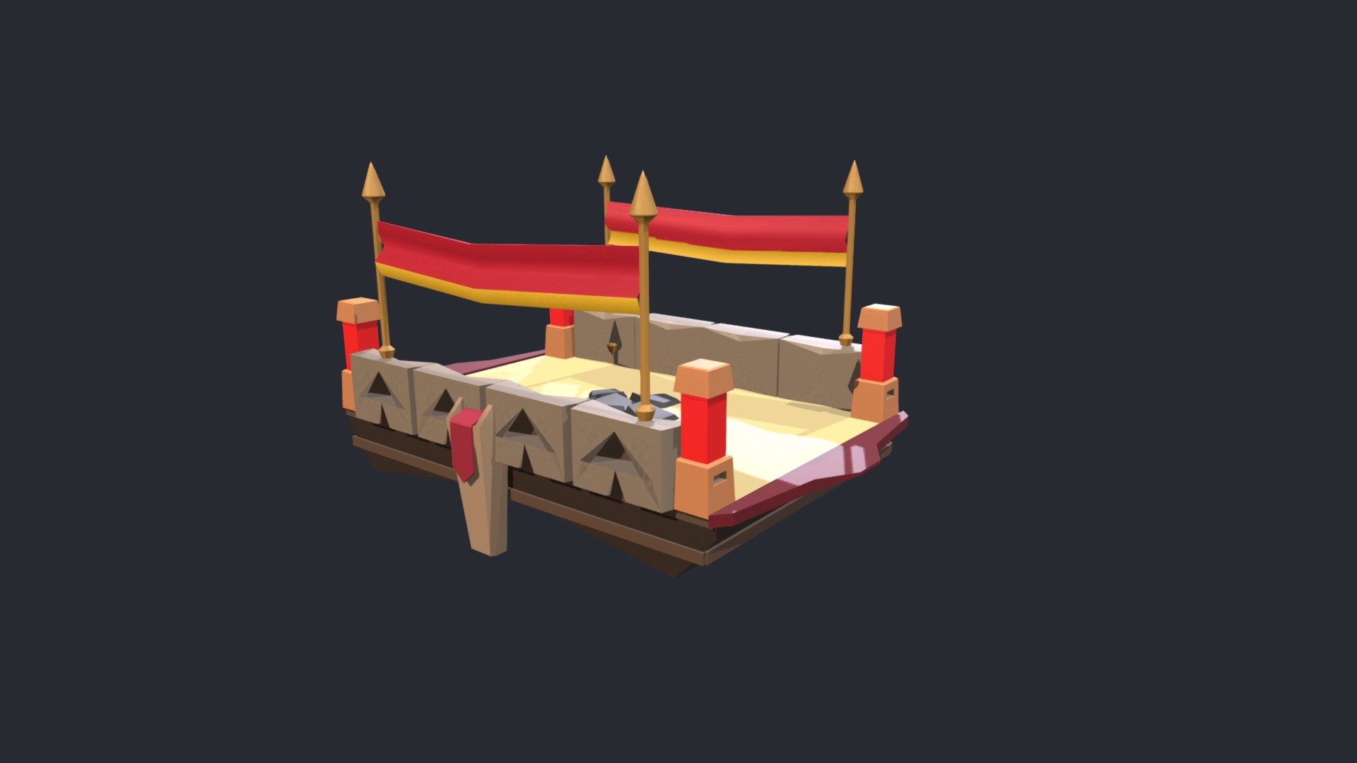 Arena - Download Free 3D model by VictorMateus [e63ab81] - Sketchfab