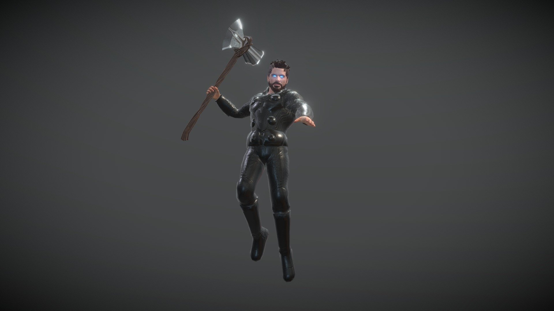Thor Infinity War Custom 3D Model - 3D model by 9A Films / Nihar Arora ...