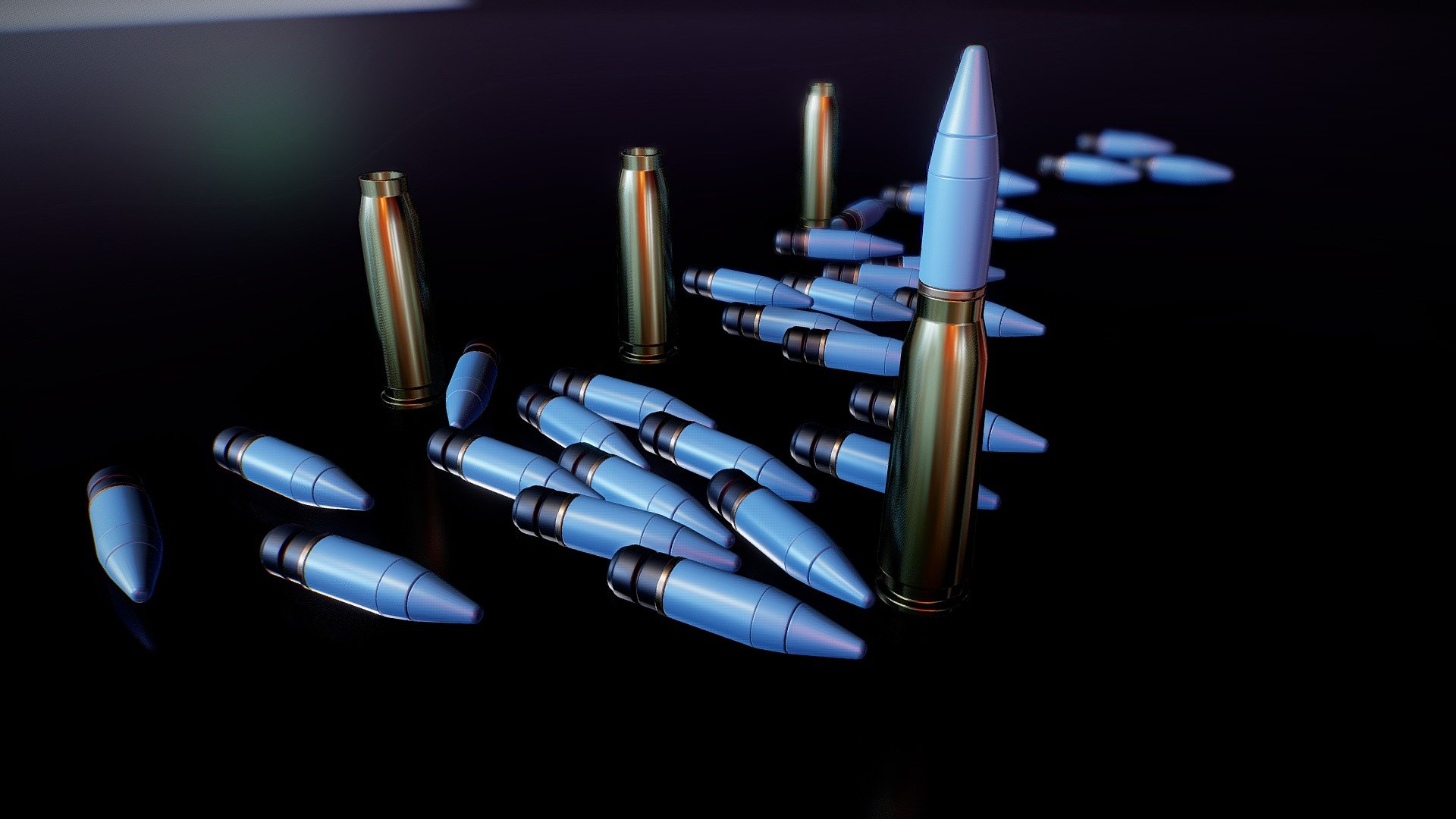 M61 VULCAN CANNON ROUNDS - Download Free 3D model by Abhay Singh ...