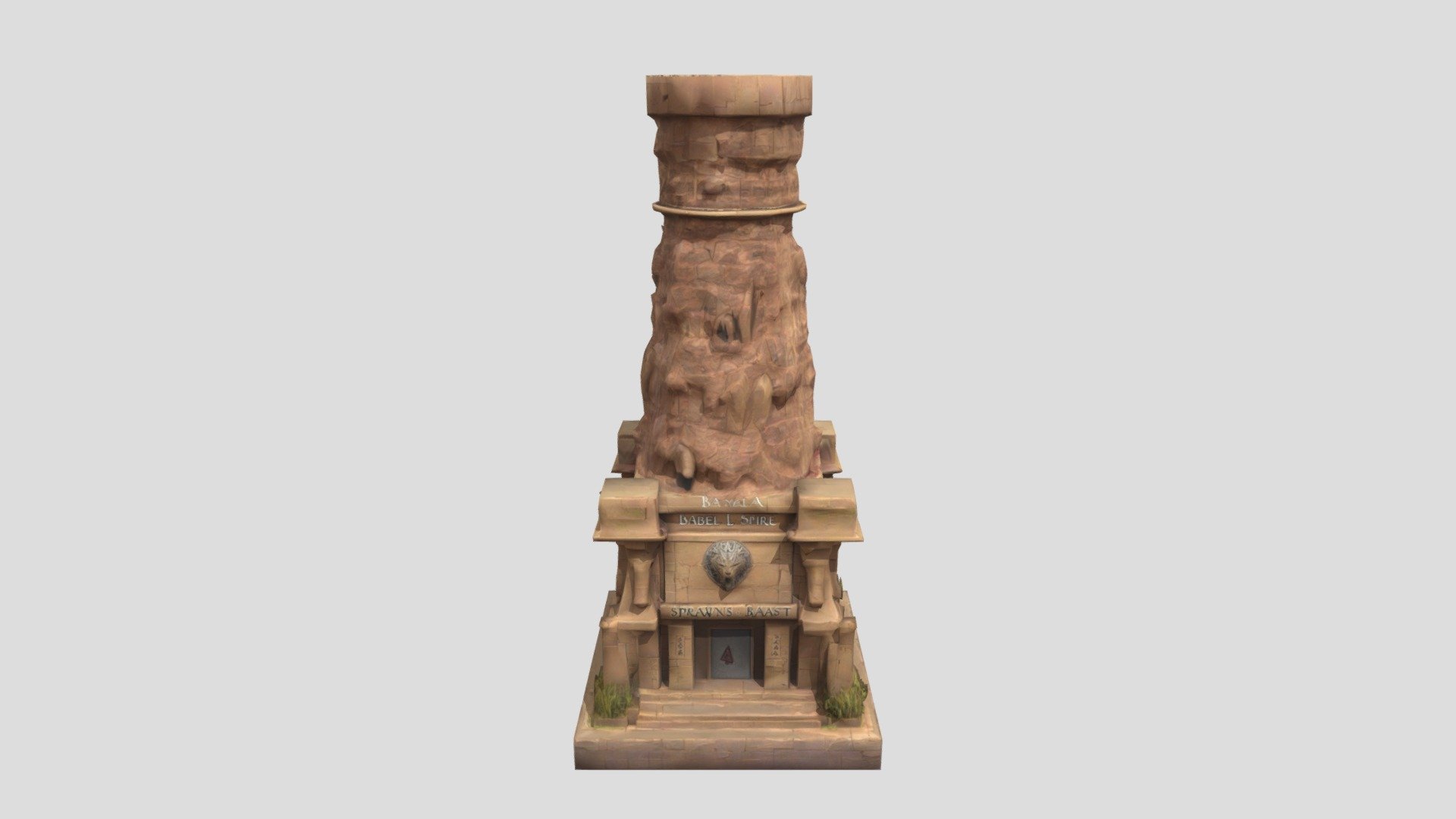 SCP-3301 card: Babel’s Spire - Download Free 3D model by ...