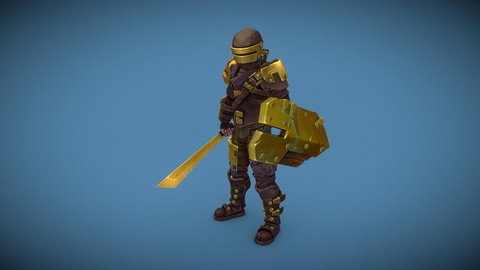 Outlander - Bronze armor Set - 3D model by Andrey (@fruitmamba ...