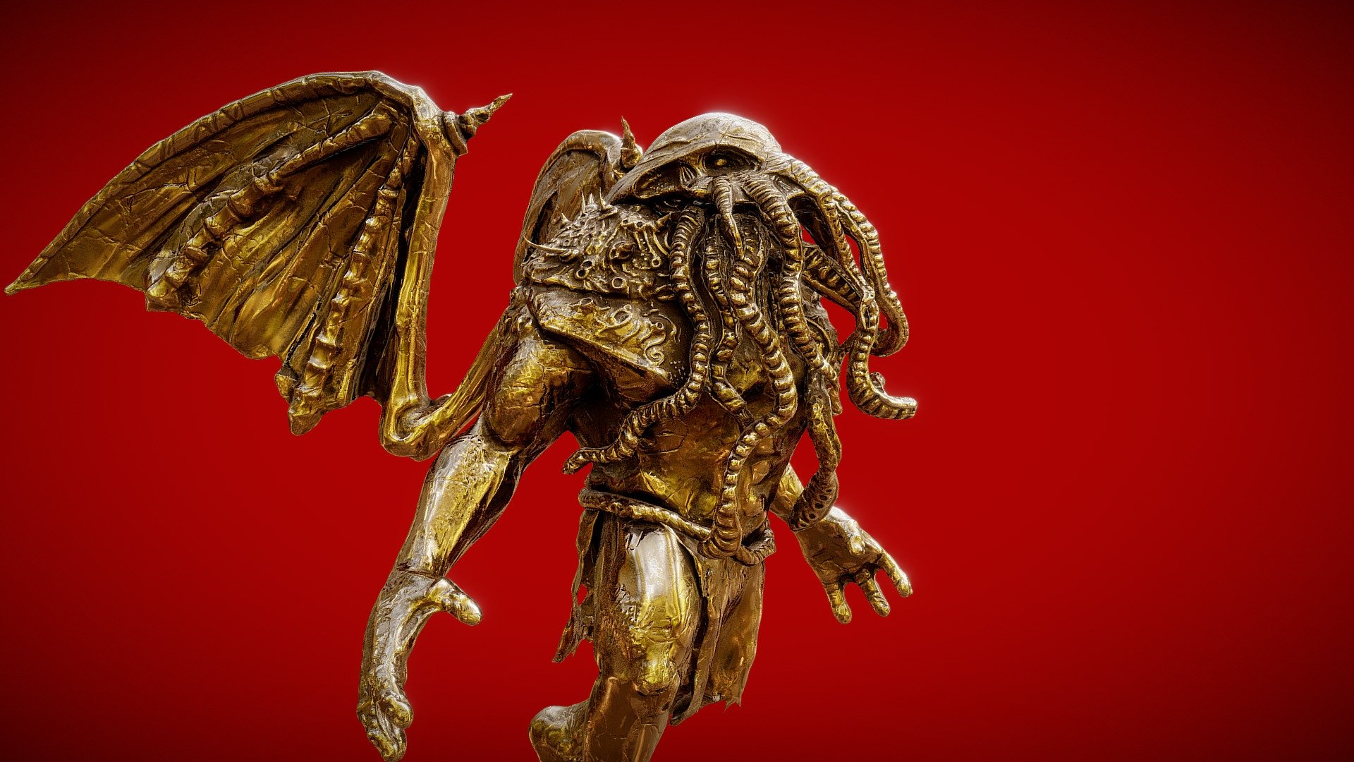 Cthulhu - 3D model by Miguel Angel Merino (@Diplokoba) [e63fc34 ...