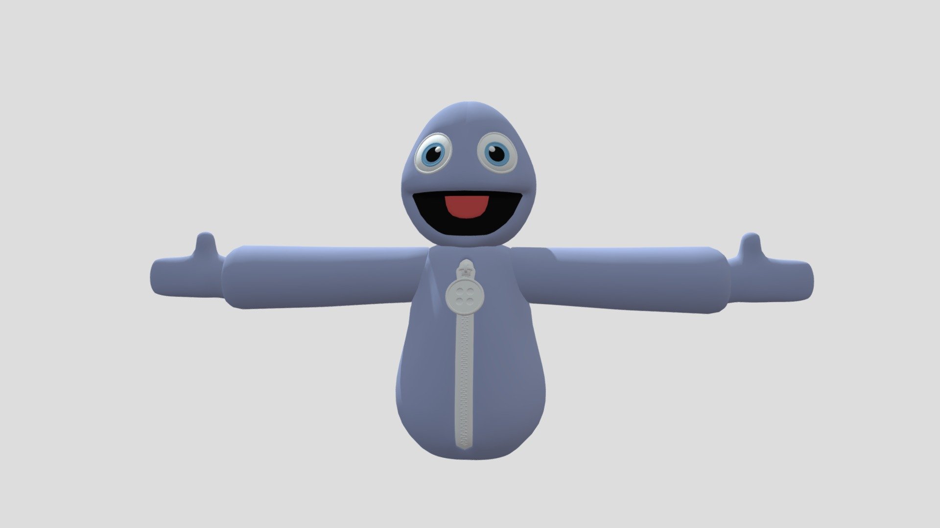 Blue Yeeps Plush - Download Free 3D model by WildTheDev [e63ff1e ...